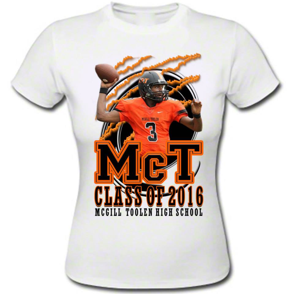 "Class of" T-Shirt with Photo and Year – Iridescence Design