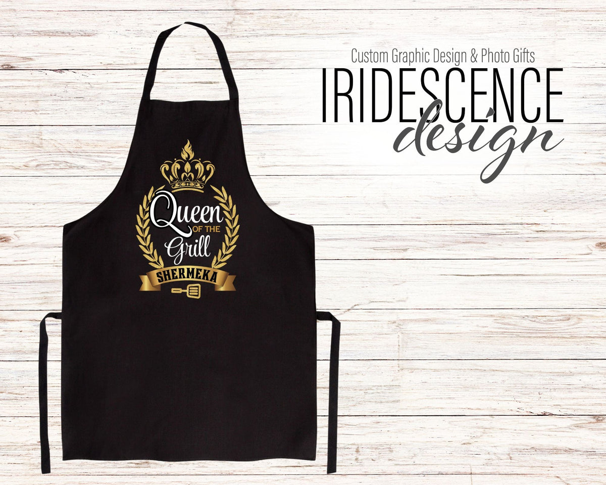 Custom Apron Collection – Iridescence Design