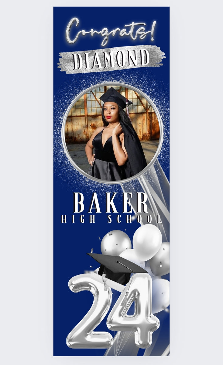 Graduation Vinyl Banner - 2 Day turnaround – Iridescence Design