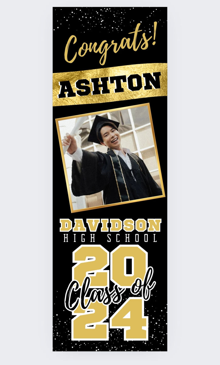 Graduation Vinyl Banner - 2 Day turnaround – Iridescence Design