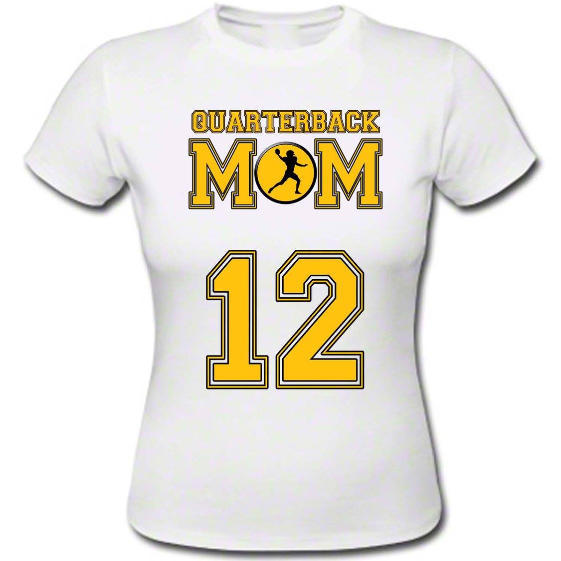 Quarterback Mom T-Shirt – Iridescence Design