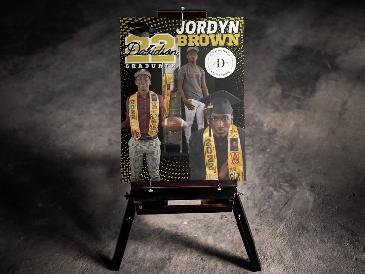 Custom Graduation Poster - Paperboard – Iridescence Design