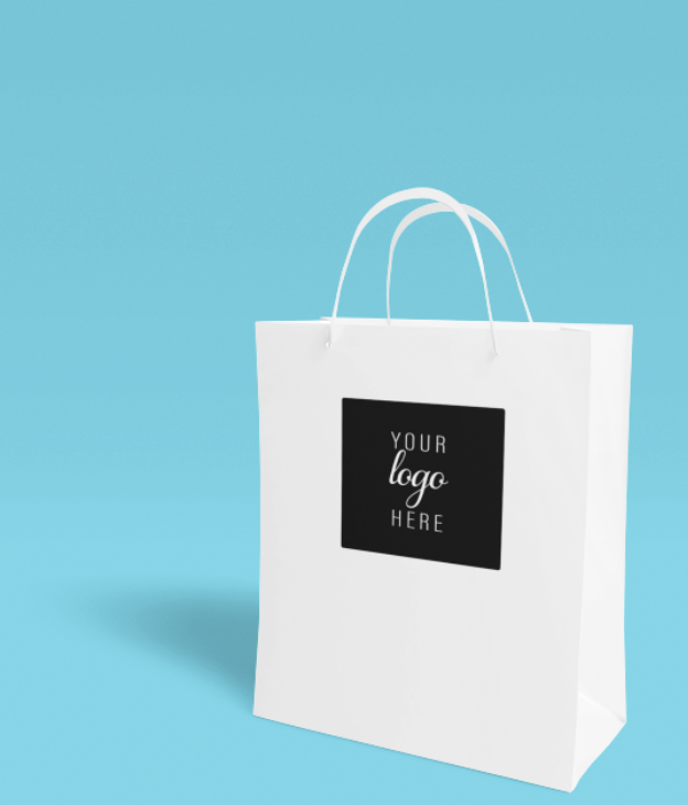 Custom Square Logo Label Stickers – Iridescence Design