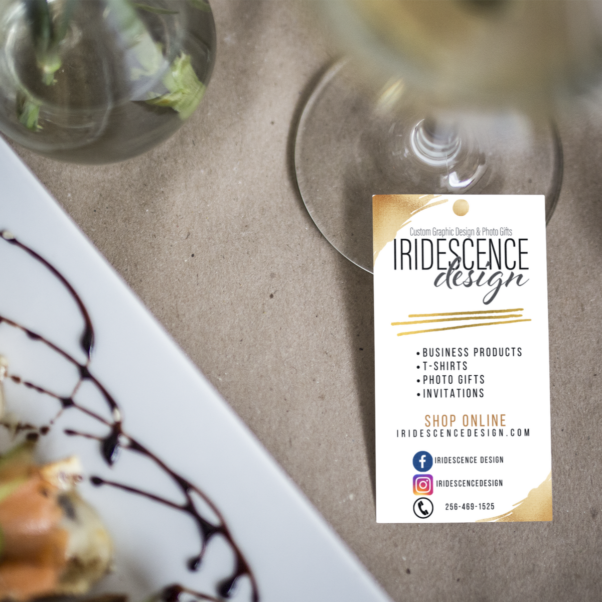 Business Cards – Iridescence Design